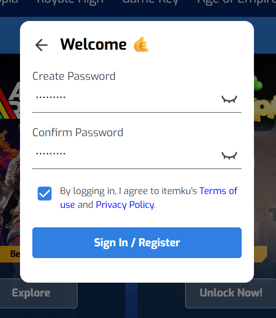 How do I register itemku? – itemku